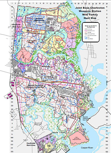 Maps - Joint Base Charleston - iSportsman